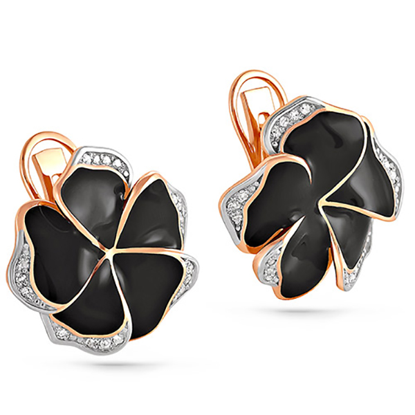 Серьги с английским замком 12-0908-1002 купить в интернет-магазине ...